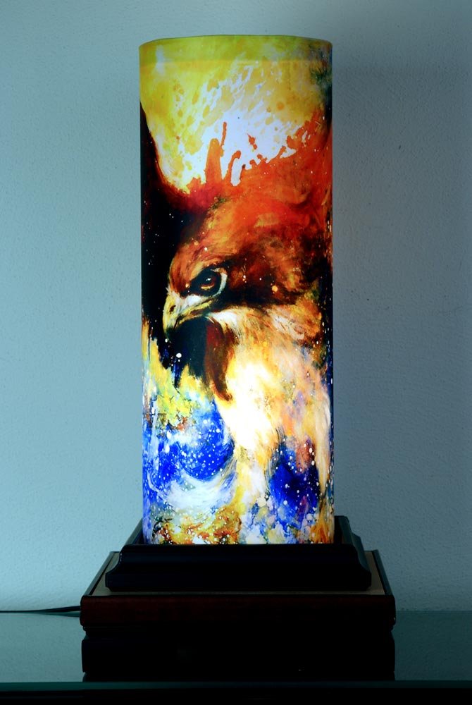 Lighting Art Lamps-Handmade-Eagle – 101Art-Fine Arts-Online Art Classes ...