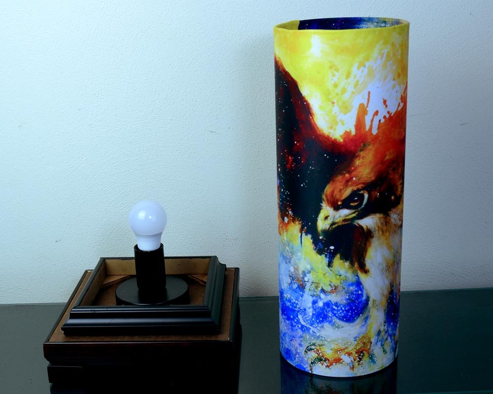 Lighting Art Lamps-Handmade-Eagle – 101Art-Fine Arts-Online Art Classes ...
